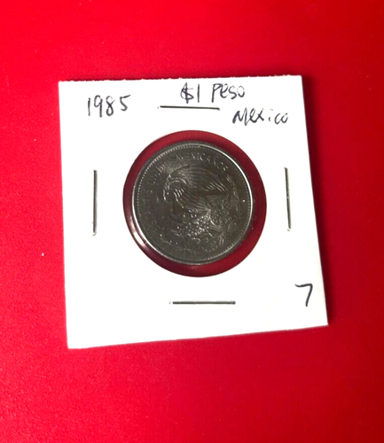 1985 $1 PESO MEXICO COIN - NICE WORLD COIN !!! | eBay