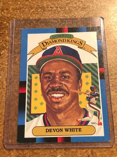1988 Donruss Baseball Diamond Kings # 8 Devon White | eBay
