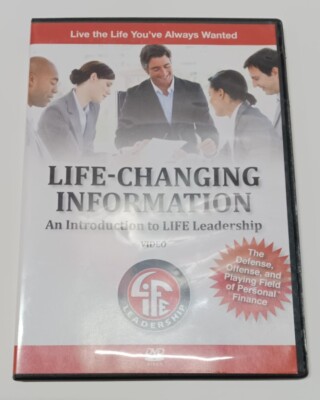 Life-Changing Information - Life Leadership DVD Sales Aid (2015) - RARE ...