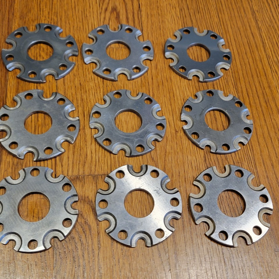 Lot of (15) Phelps Reloader Shell Plates, Star Machine Works, Reloading ...