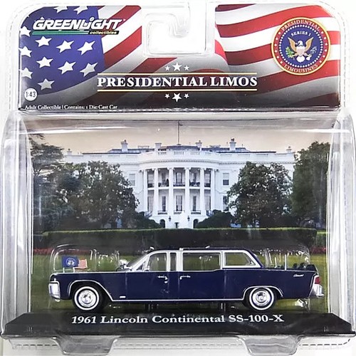 Minicar 1/43 1961 Lincoln Continuoustal Ss-100-X - John F. Kennedy ...