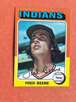 1975 Topps Fred Beene #181 INDIANS EX SHIPS FREE NEW TOP LOADER | eBay