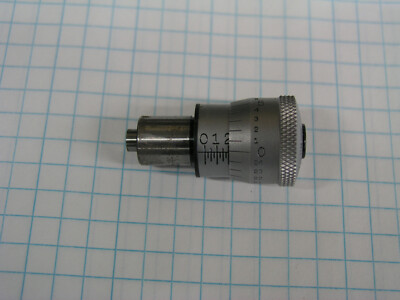 Starrett micrometer head 464P 0.25 Flat tip | eBay