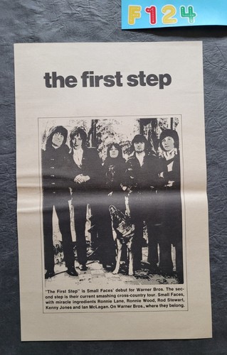 Small Faces The First Step Album Promo Print Advertisement Vintage 1970 | eBay