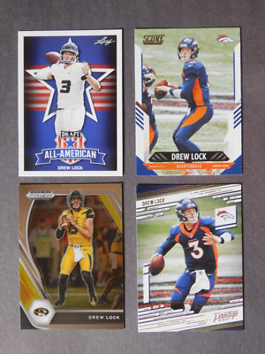 Drew Lock 4 Card Lot | eBay
