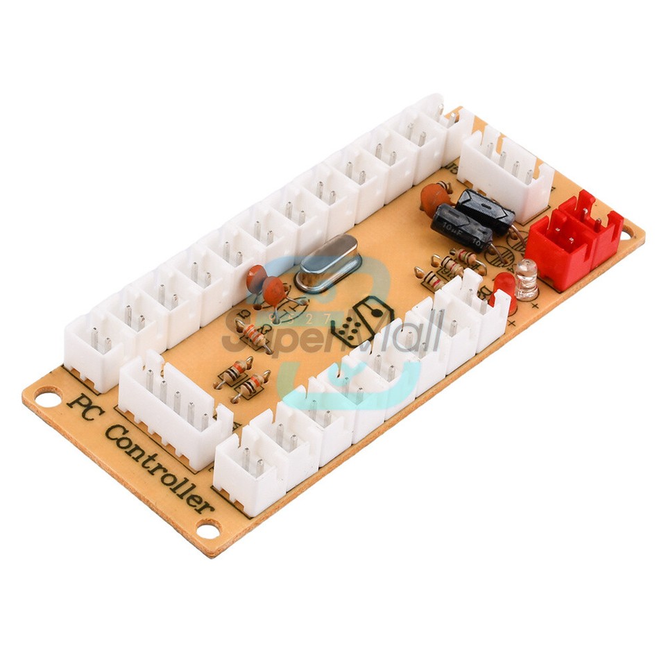 USB Encoder PC to Joystick & Push Buttons Arcade MAME Controls Zero ...