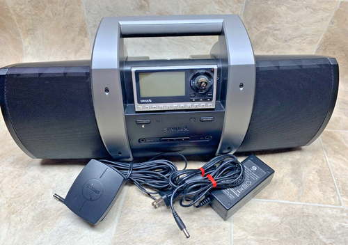 Sirius Receiver (SP4), Boombox model SUBX1R Antenna & AC Power ...