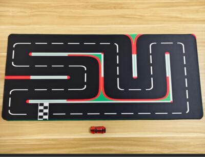 RC 1/76 Micro Remote Control Mini RC Car RACE TRACK 90cmX40cm Roll Up ...