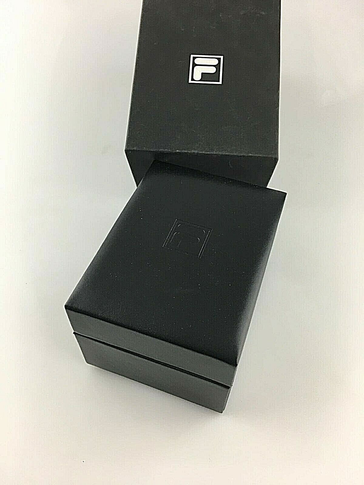 Case Watch FILA Box Case Black | eBay