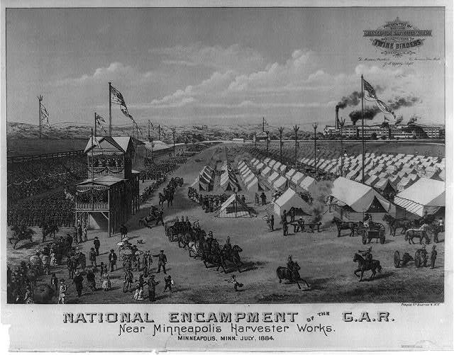 National Encampment,G.A.R.,Minneapolis Harvester Works,Minnesota,MN ...