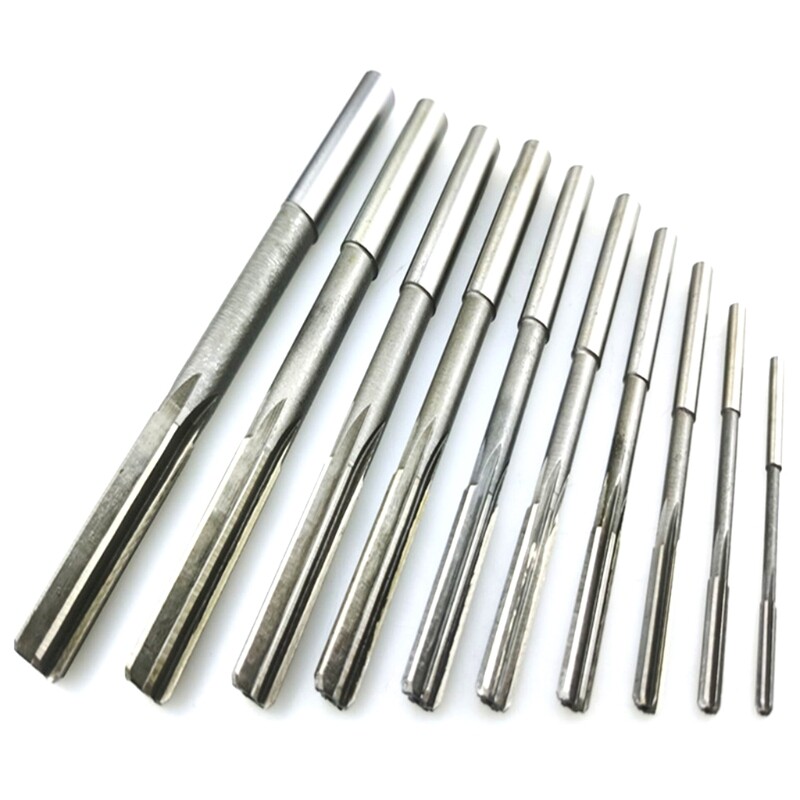 10 Pcs H7 Machine Reamer Set 3mm-12mm Anti-high Temperature H.S.S ...