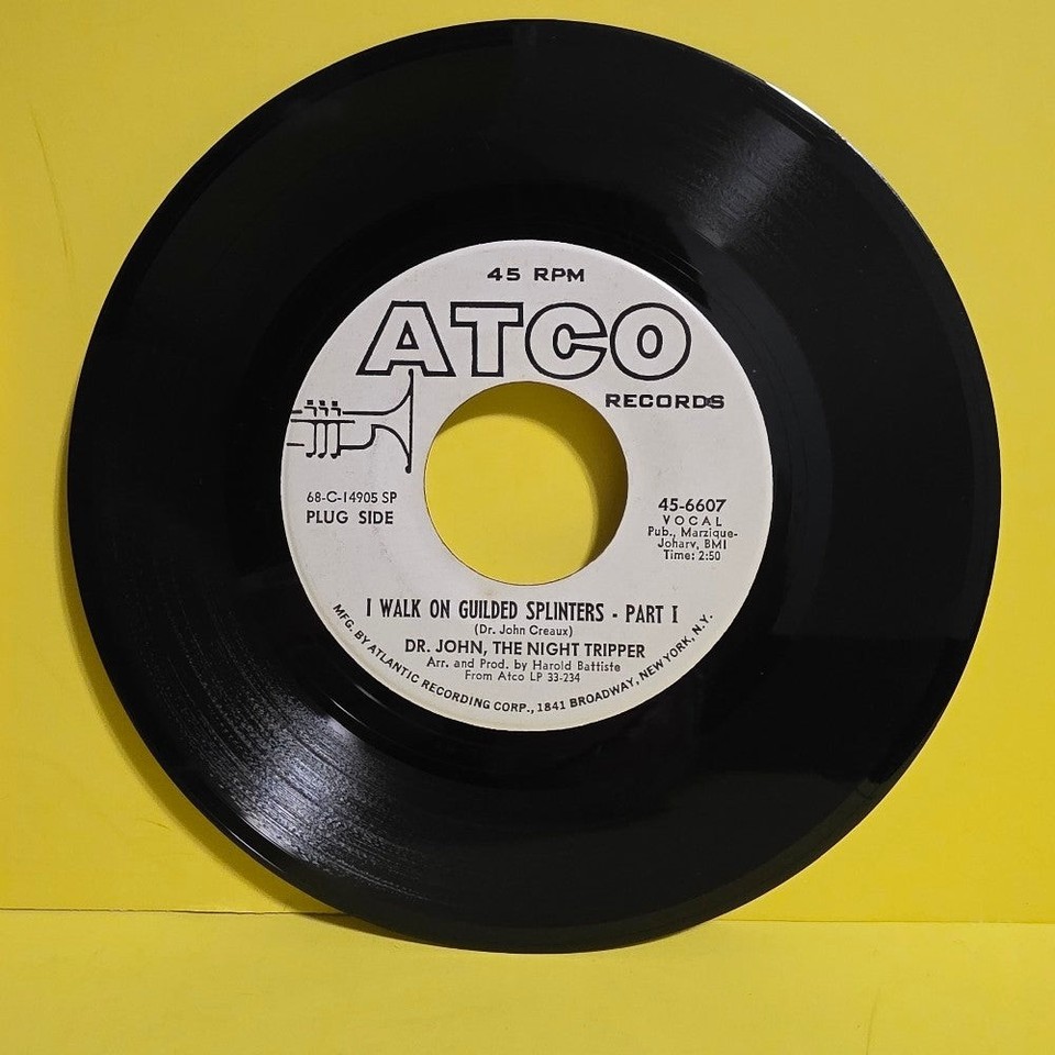 Dr. John, The Night Tripper - I Walk On Guilded Splinters Rare 7" Promo ...