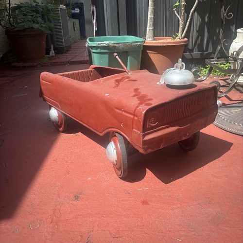 Vintage Fire Chief Pedal Car | eBay