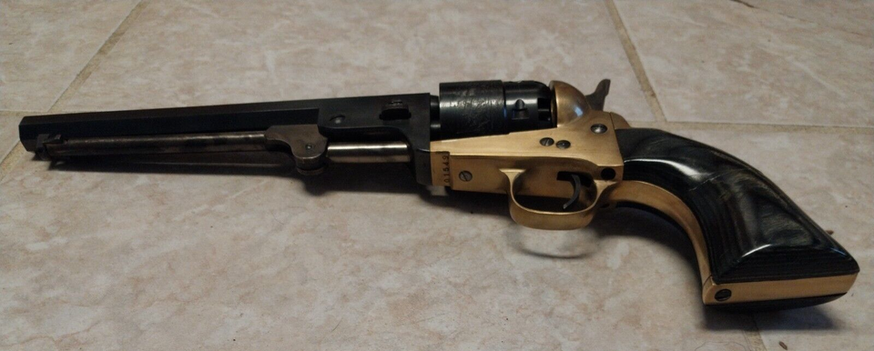 CVA A.S.M. ASM .44 Caliber Black Powder Muzzleloader Revolver Pistol ...