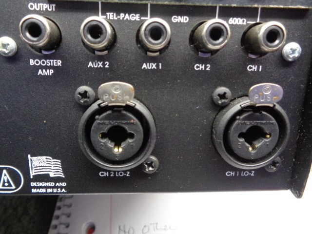 ESTATE* PAIR OF RACK MOUNT AMPS PRECISION ELECTRONICS MICRO 30-XLR ~YOU ...