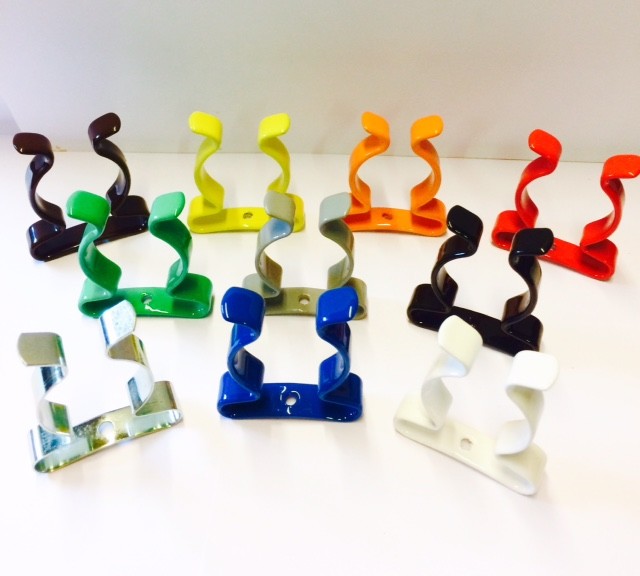 TERRY Clip Closed TYPE To Grip 6mm to 50mm CHOICE 10 Finishes UK MADE ...