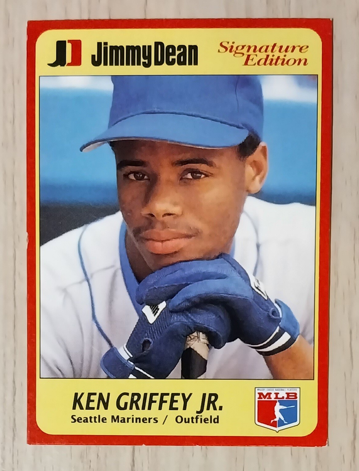 1991 Jimmy Dean Signature Series #2 Ken Griffey Jr Seattle Mariners MLB ...
