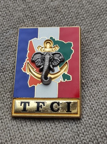L24 - INSIGNE TROUPES FRANCAISES EN COTE IVOIRE - Y. BOUSSEMART | eBay