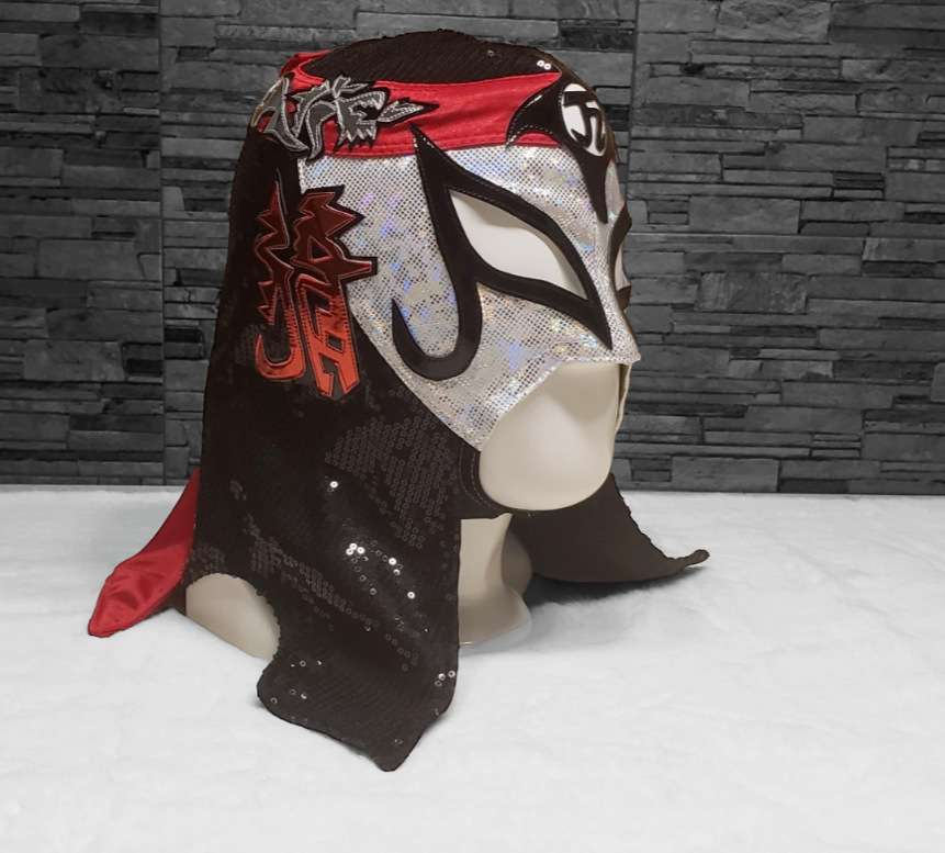 OCTAGON Jr Mask Wrestling Mexican Lycra & Vinyl & Sequin Ajustable ...