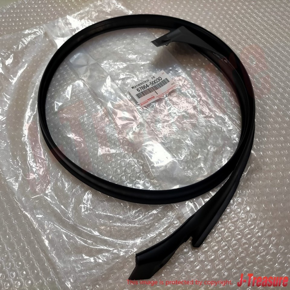 TOYOTA LEXUS LS430 01-06 Genuine Front Door Weatherstrip Upper RH & LH ...