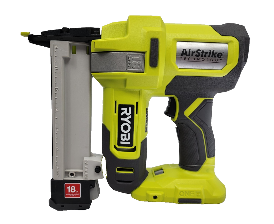 RYOBI P361 ONE+ 18V 18-Gauge Cordless AirStrike Narrow Crown Stapler (Tool Only) 33287177165| eBay