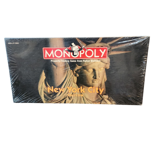 VTG 1998 New York City Edition Monopoly Board Game NEW Factory Sealed ...
