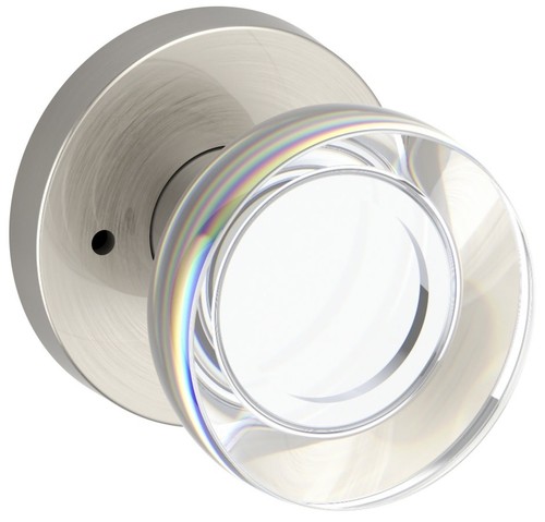 Baldwin PV.CCY.CRR Contemporary Crystal Privacy Door Knob Set - Nickel | eBay