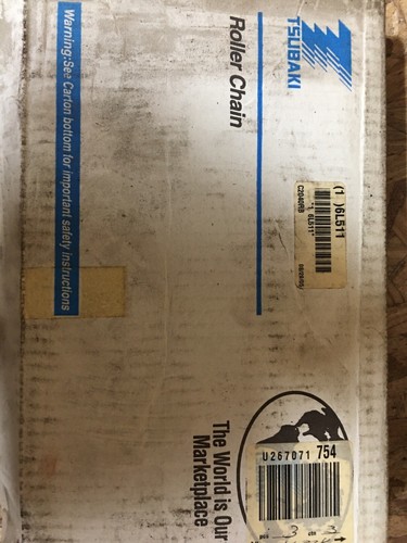 Tsubaki Roller Chain - 10 ft C2040 1-IN Pitch | eBay