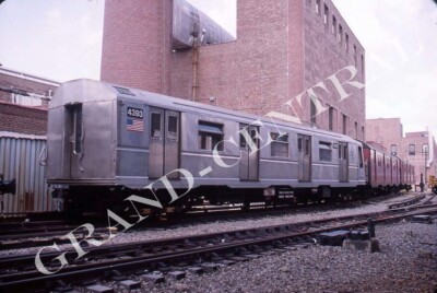 ORIGINAL 2002 NYCTA NEW YORK CITY SUBWAY SLIDE R-40 CONEY YARD BROOKLYN ...