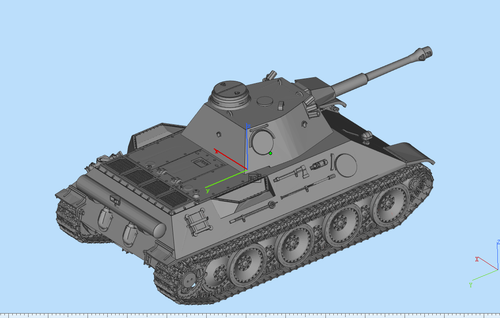 3D Printed 1/72/35 Germany VK3002DB Medium Tank Unpainted Model Kit NEW ...