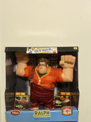 Wreck-It Ralph Talking Action Figure 14'' US Disney Store w/ Box 7/10 ...
