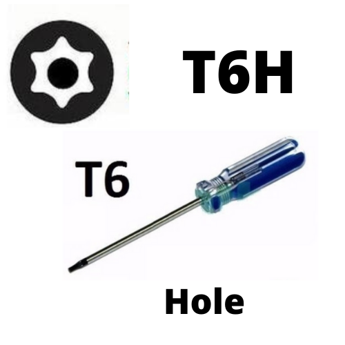 New Torx Security T6 Hexagon Screwdriver with Hole Repair Hand Tools ...