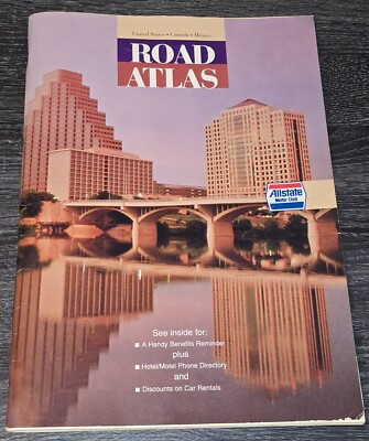 1996 Allstate Road Atlas XL Vtg USA | eBay
