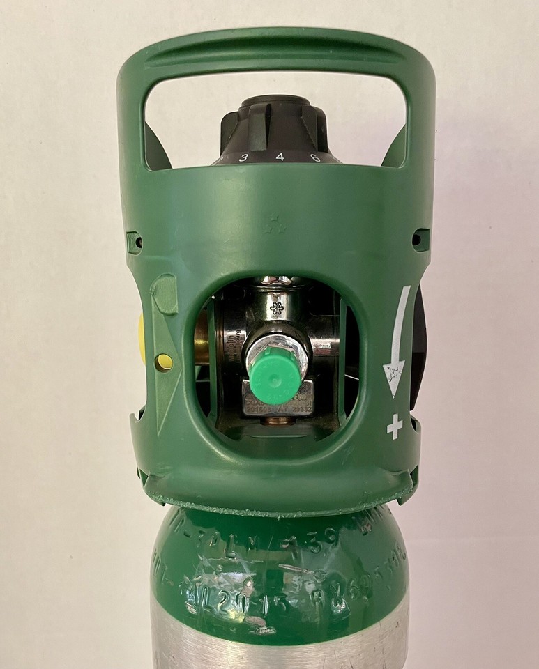 Medical Oxygen Cylinder Size E W/Linde Integrated Valve UN 1072 Empty ...