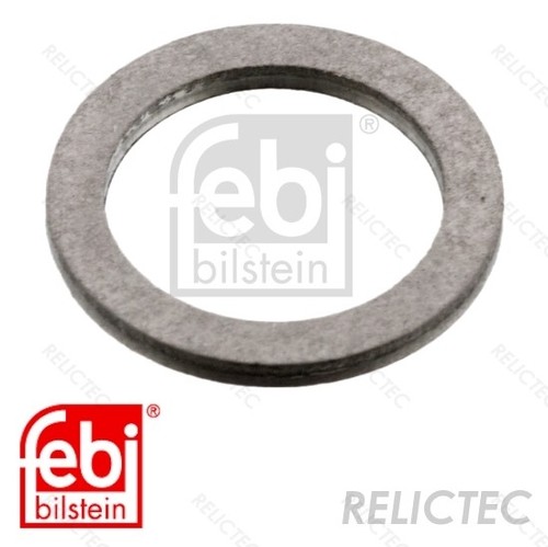 Seal Oil Sump Drain Plug BMW:E36,E46,E30,E39,E34,E24,E28,E23,E12,E38 ...