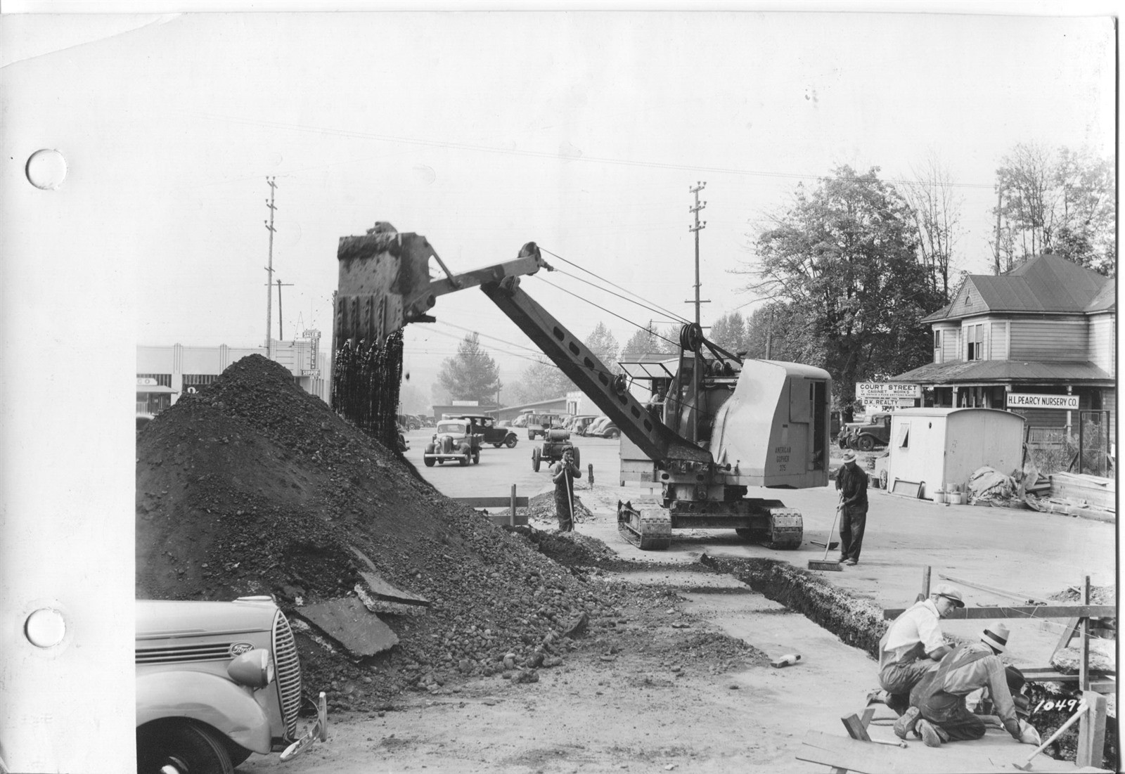 3 American Hoist Crane photos Salem Oregon Gopher 375 Shovel Crane ...
