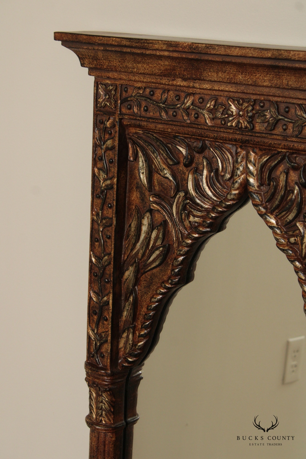 Indian Style Antiqued Triple Jharokha Arched Mirror | eBay