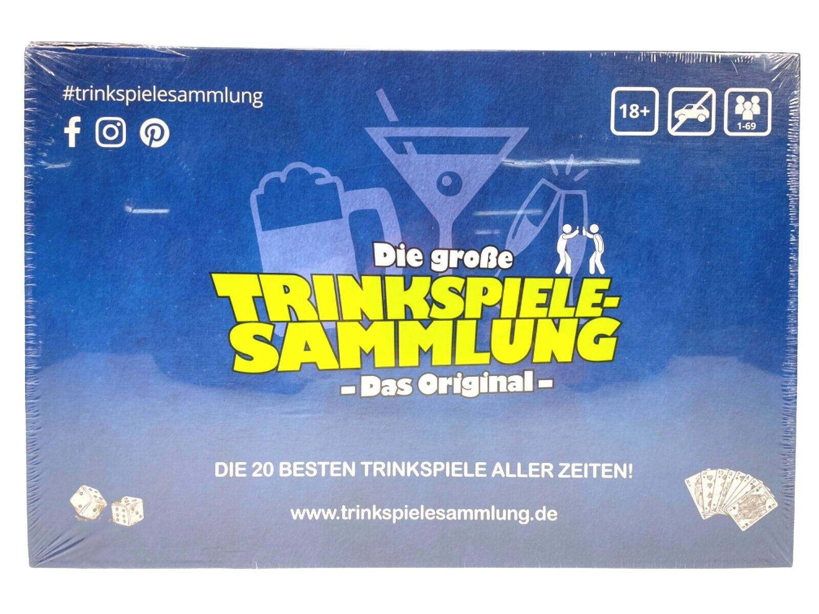Die große Trinkspielsammlung 20 lustige Brett-, Karten- und Trinkspiele ...