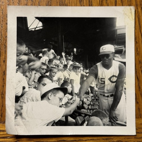 Vintage Photo Cincinnati Reds George Crowe 1950’s Crosley Field ...