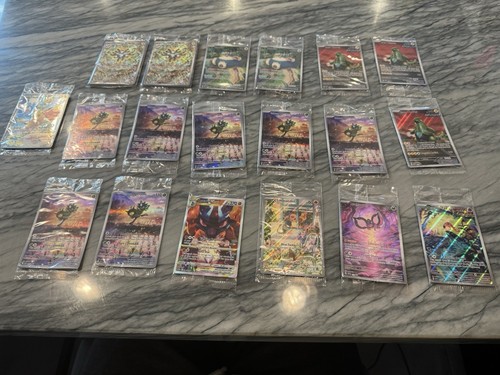 Lot Of Sealed Pokemon Etb Promo Cards And One None Sealed Etb Promo | eBay