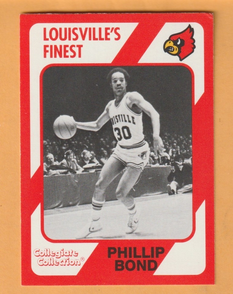 Phil Bond Louisville Cardinals AUTO Signed 1989 Card #228 Houston ...