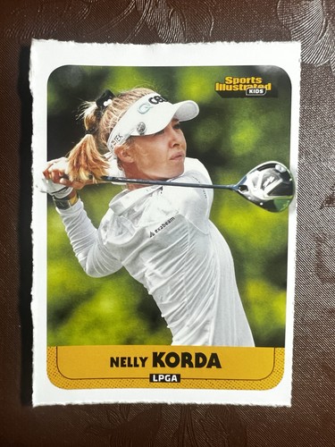 NELLY KORDA 2020 Sports Illustrated For Kids RC Clean Surface Rare - Read Descr | eBay