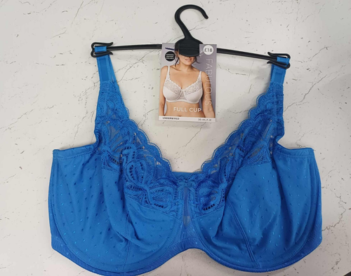 M&S LADIES BLUE FABULOUS FULL CUP BRA NEW SIZE 36GG (REF 619) | eBay UK