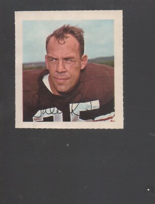 1964 Wheaties NFL Football Stamp #21 Galen Fiss-Cleveland Browns Ex ...