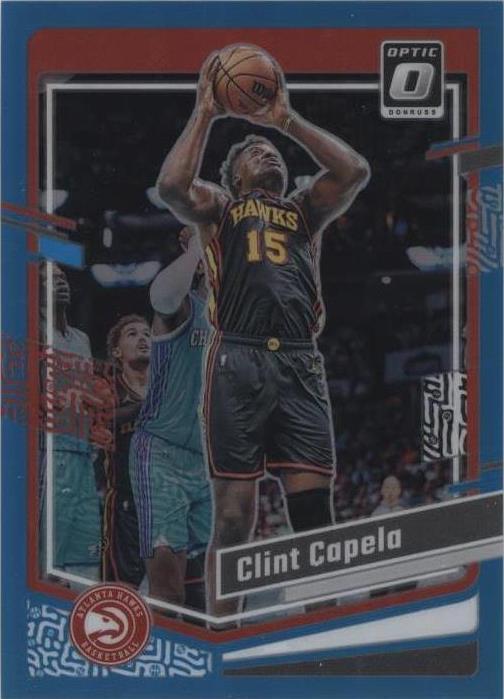 2023-24 Panini Donruss Optic - Clint Capela #5 Aqua Prizm /249 for sale ...