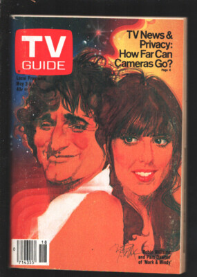 MAG: TV Guide 5/3/1980-Mork and Mindy cover-Youngstown-Erie edition ...