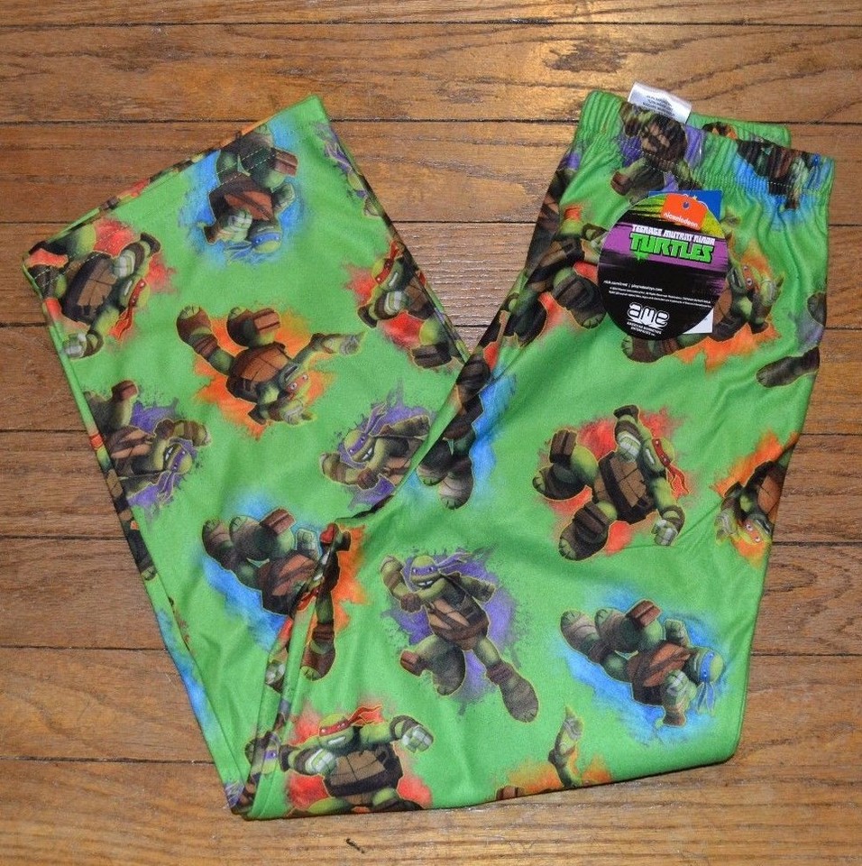 TMNT Teenage Mutant Ninja Turtles Boys Lounge Pants Flannel Super Soft ...