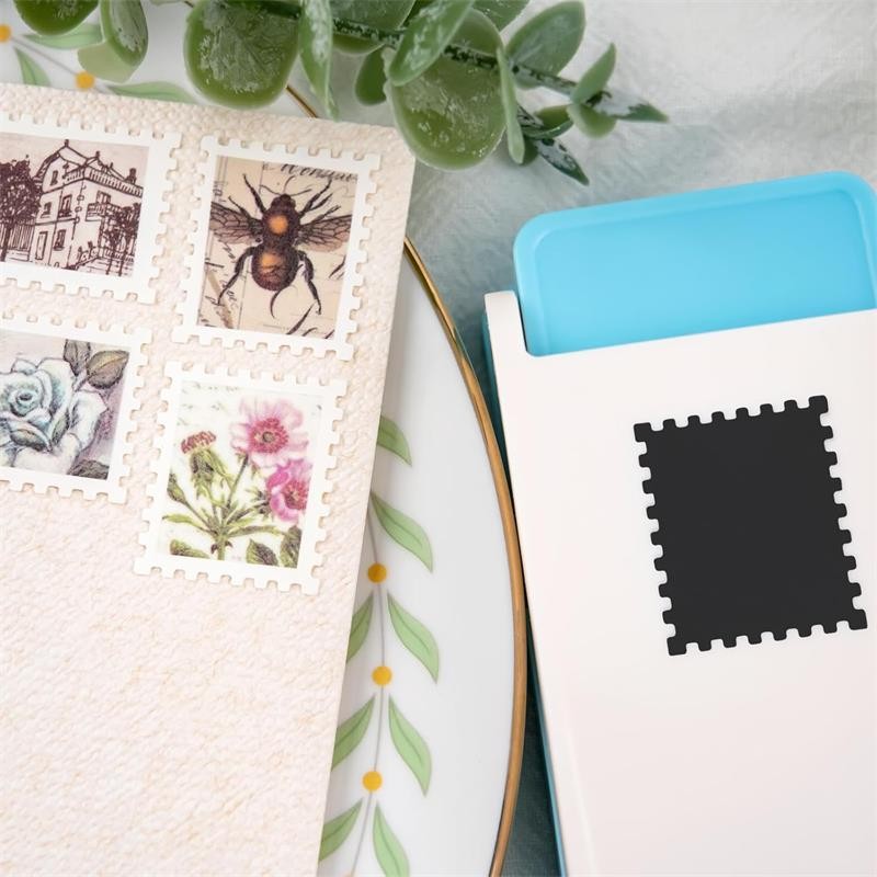 1x0.8inch Rectangular Postage Stamp Punch for Paper Crafting ...