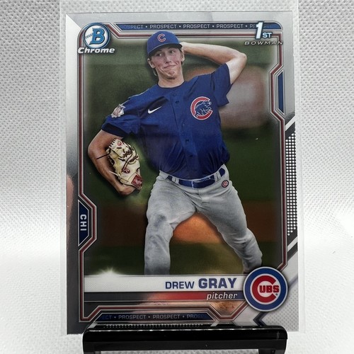 2021 Bowman Chrome Draft Baseball #BDC-35 Drew Gray | eBay