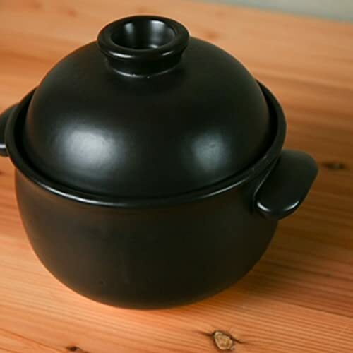 Banko Ware Rice Cook Donabe 5-Go Double Lid Clay Pot Ohitsu Stylish ...
